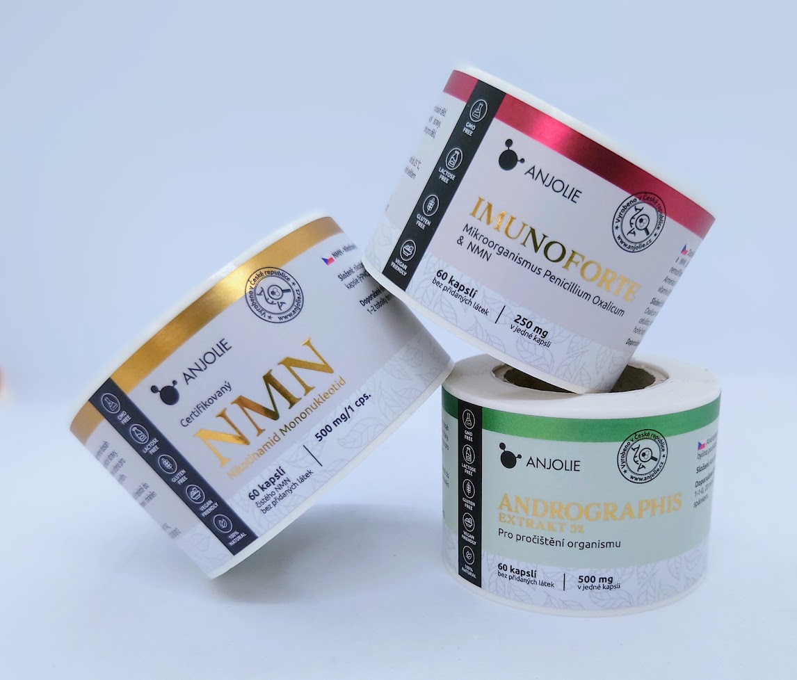 Anarich - etikety | PRINT PRODUKCE PRAHA s.r.o.