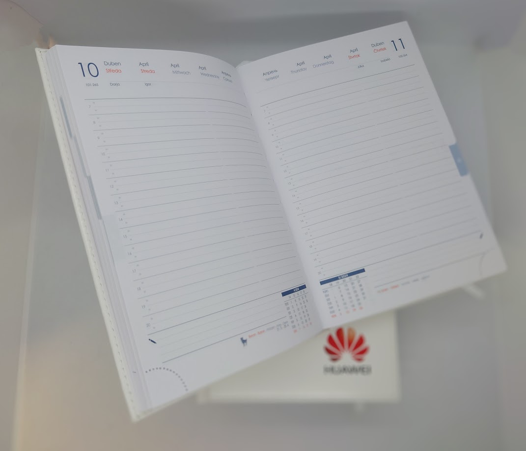 Huawei - kalendáře a diáře | PRINT PRODUKCE PRAHA s.r.o.